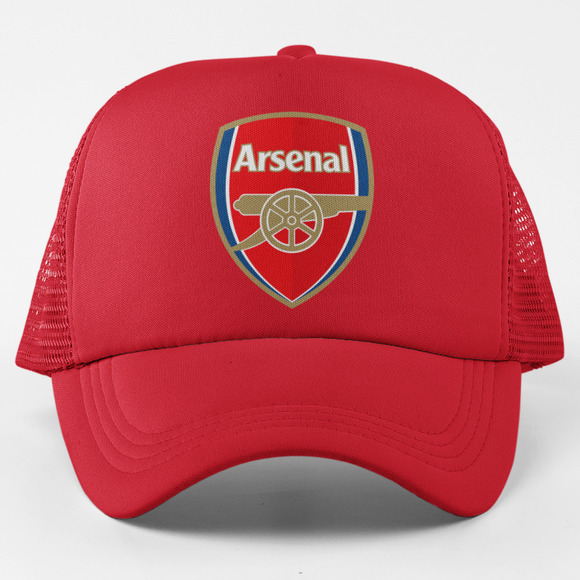 Accessories | New Arsenal Fc Trucker Mesh Snapback Hat Red | Poshmark